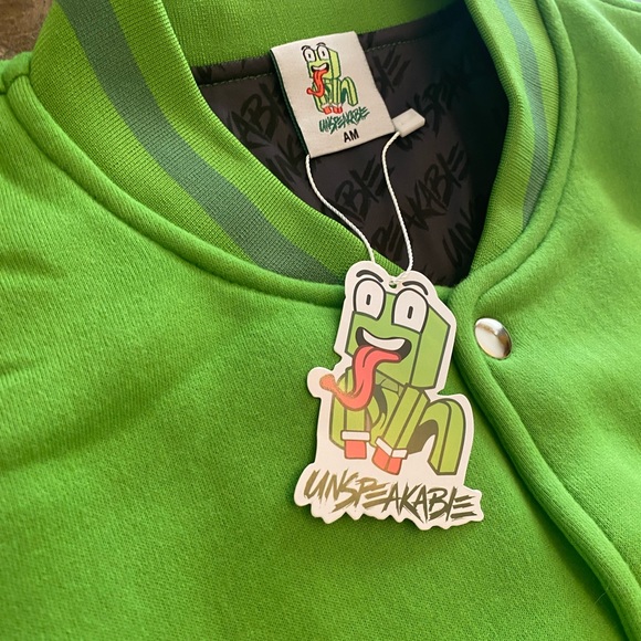 Jackets & Coats | Warren James Unspeakable Varsity Jacket New | Poshmark